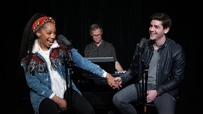 Broadway Unplugged: A Bronx Tale Stars Christiani Pitts & Adam Kaplan ...